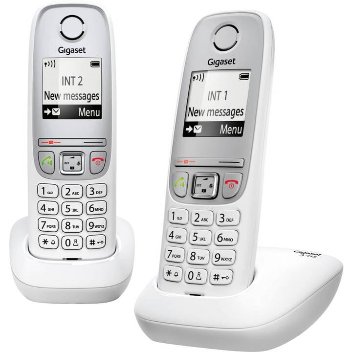 GIGASET COMMUNICATIONS A415 Duo (Weiss) - Interdiscount