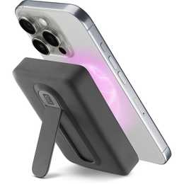 CELLULAR LINE Powerbank Mag Stand Qi2 (10000 mAh, Noir) - Interdiscount