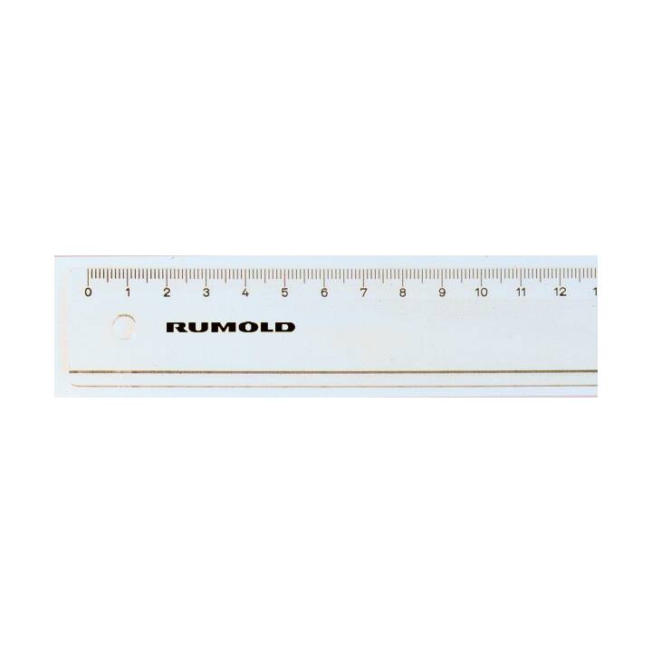RUMOLD Lineal (30 cm, Transparent) - Interdiscount