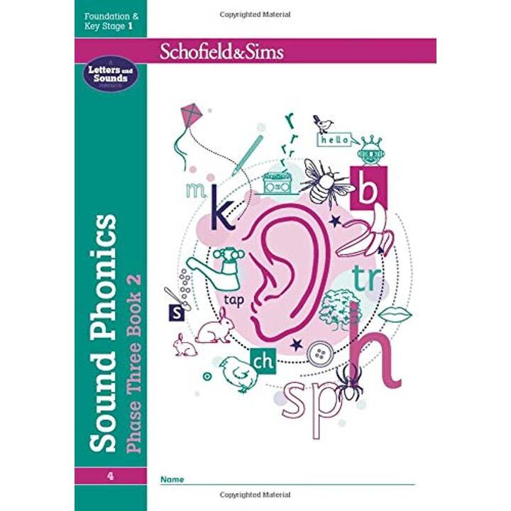 Sound Phonics Phase Three Book 2: EYFS/KS1, Ages 4-6 - Interdiscount