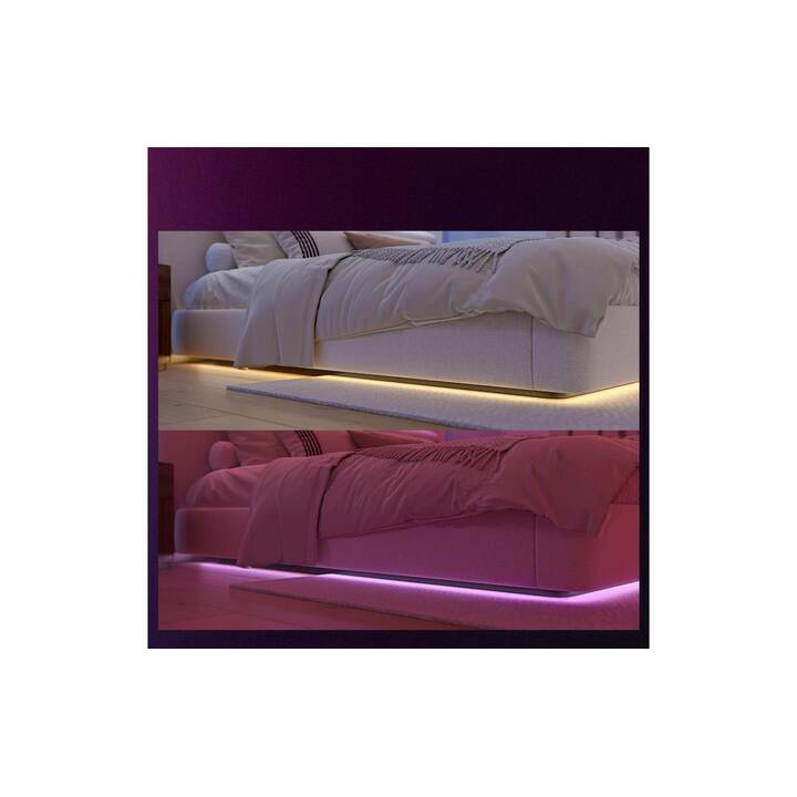 PHILIPS HUE Flux Gradient LED Light-Strip (300 cm, 1200 lm) - Interdiscount
