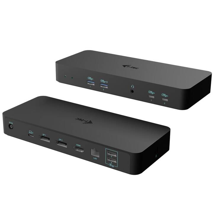 I-TEC Dockingstation Intelligent Triple DS (HDMI, 2 x DisplayPort, RJ ...