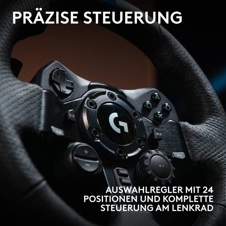 LOGITECH G923 PlayStation/PC Lenkrad & Pedale Set (Schwarz) - Interdiscount