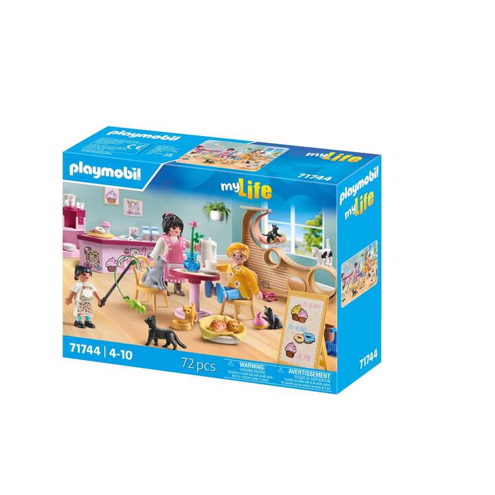 PLAYMOBIL My Life Katzencafe (71744) - Interdiscount