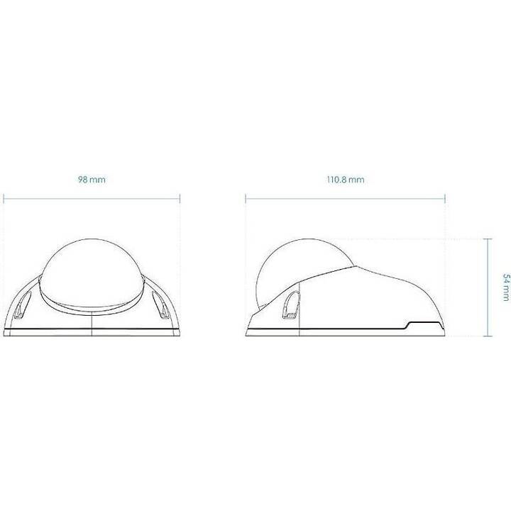 VIVOTEK Netzwerkkamera FD9366-HV (2 MP, Dome, RJ-45) - Interdiscount