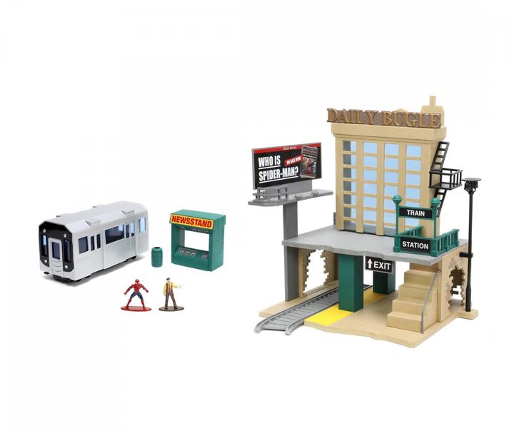 JADA Spider-Man NYC Deluxe Nano Scene Set de figurines de jeu ...