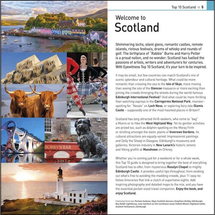 DK Eyewitness Top 10 Scotland - Interdiscount
