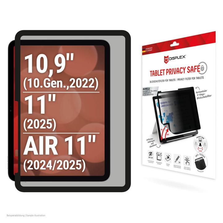DISPLEX Bildschirmfolie (10.9", iPad Air 11 2025, iPad Air 11 2024 ...