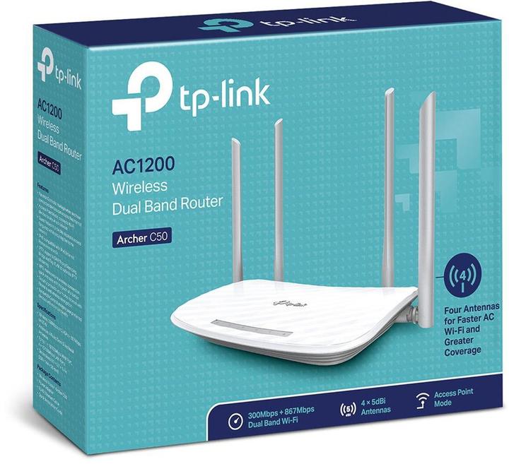 TP-LINK Archer C50 Router - Interdiscount