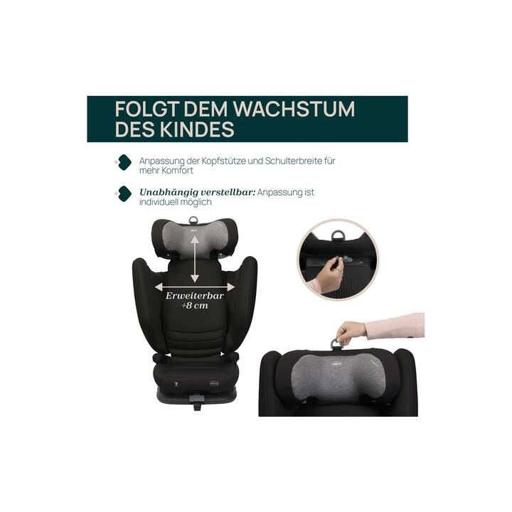 CHICCO Autokindersitz Fold and Go S (Grau, Schwarz) - Interdiscount