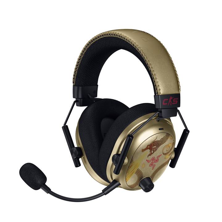 RAZER BlackShark V3 Pro CS2 Edition (Kabel und Kabellos, Gold, Schwarz ...