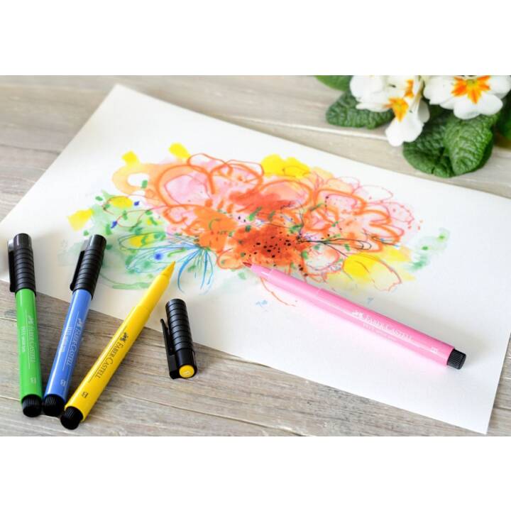 FABER-CASTELL Crayon feutre (Multicolore, 12 pièce) - Interdiscount