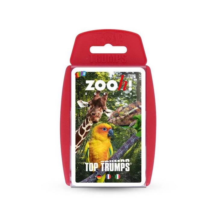 UNIQUE-GAMING PARTNERS Top Trumps Zoo Zürich (DE, IT, FR) - Interdiscount