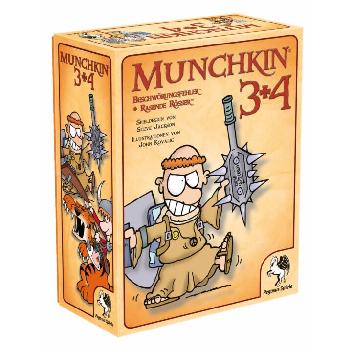 Munchkin 3 und 4, d ab 12 Jahren, 3-4 Sp - Interdiscount