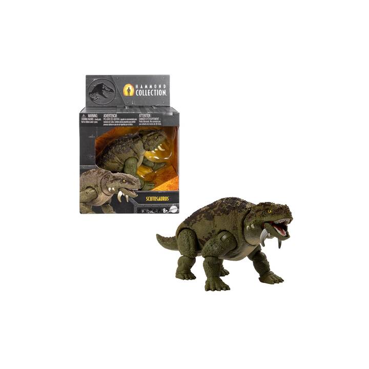 MATTEL Jurassic World Hammond Collection Scutosaurus Dinosaure ...