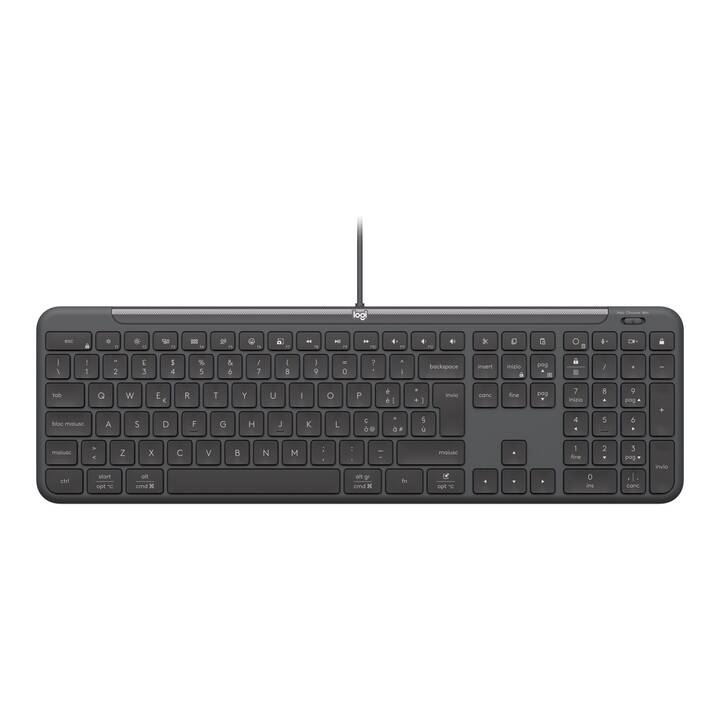 LOGITECH Signature Slim K620 (USB, Italien, Kabel) - Interdiscount