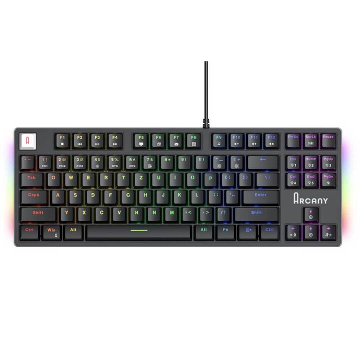 ARCANY KB150 RGB WRD (USB, Schweiz, Kabel) - Interdiscount