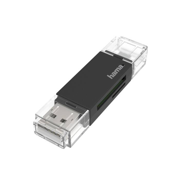 HAMA Kartenleser (MicroUSB, USB Typ A) - Interdiscount