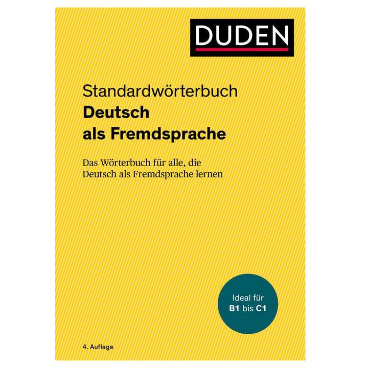 Duden - Deutsch als Fremdsprache - Standardwörterbuch - Interdiscount