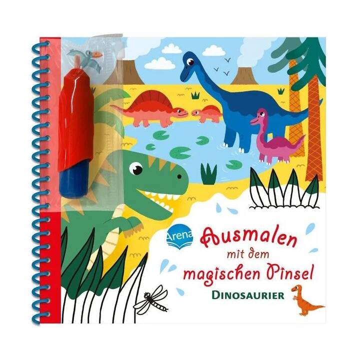 Ausmalen mit dem magischen Pinsel. Dinosaurier - Interdiscount