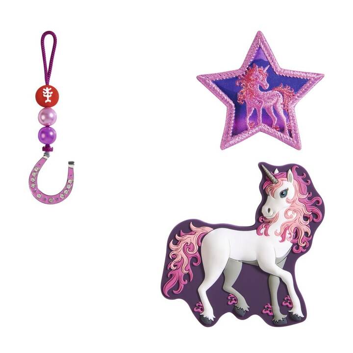 STEP BY STEP Application magnétique Pretty Unicorn Nuala (Blanc, Rose ...