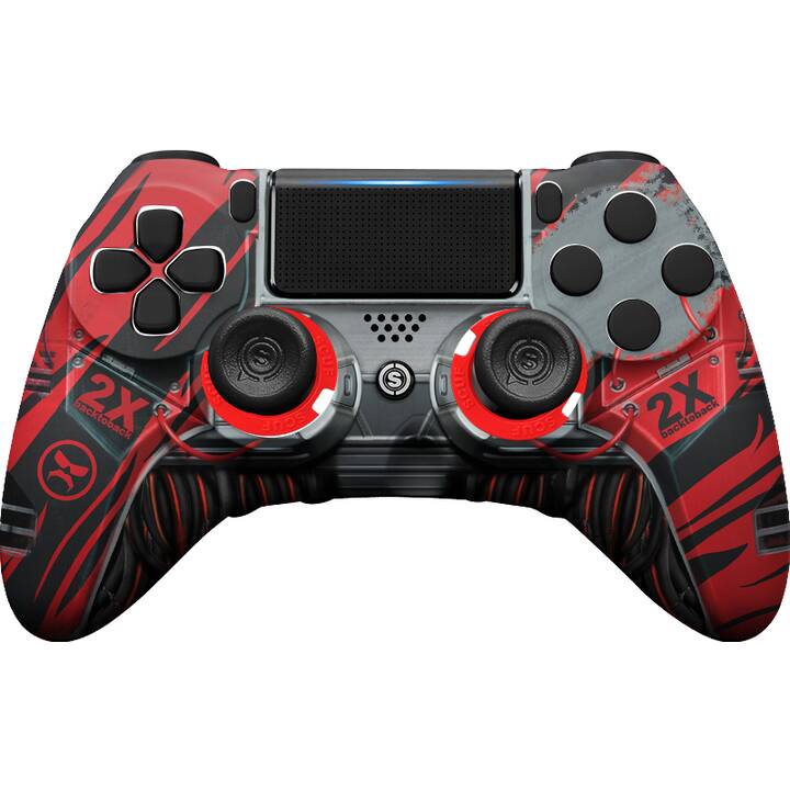 Scuf Gaming Impact Shell Dr Disrespect Controller Grau Schwarz Rot