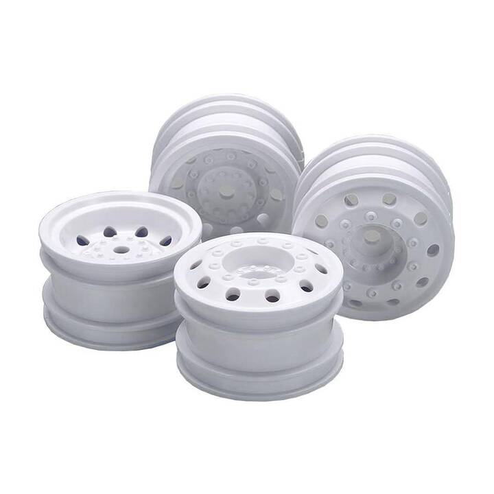 TAMIYA Racing Truck Set Felgen (Weiss) - Interdiscount