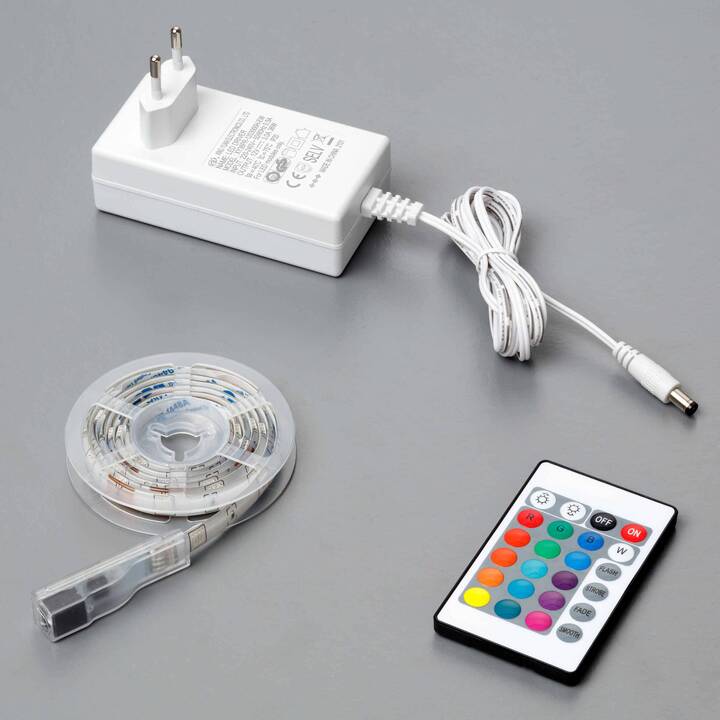 INTERTRONIC RGB LED Strip LED Light-Strip (100 cm) - Interdiscount