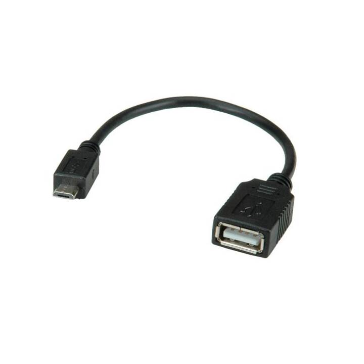 VALUE Kabel (USB Typ A, Micro USB Typ B, 0.15 m) - Interdiscount