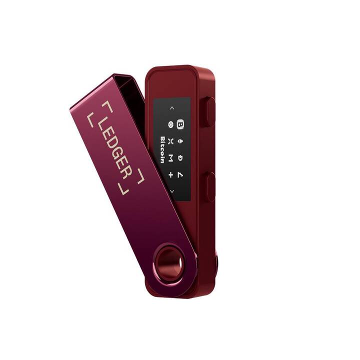 LEDGER Nano S Plus Crypto Wallet (USB Typ C, Rot) - Interdiscount