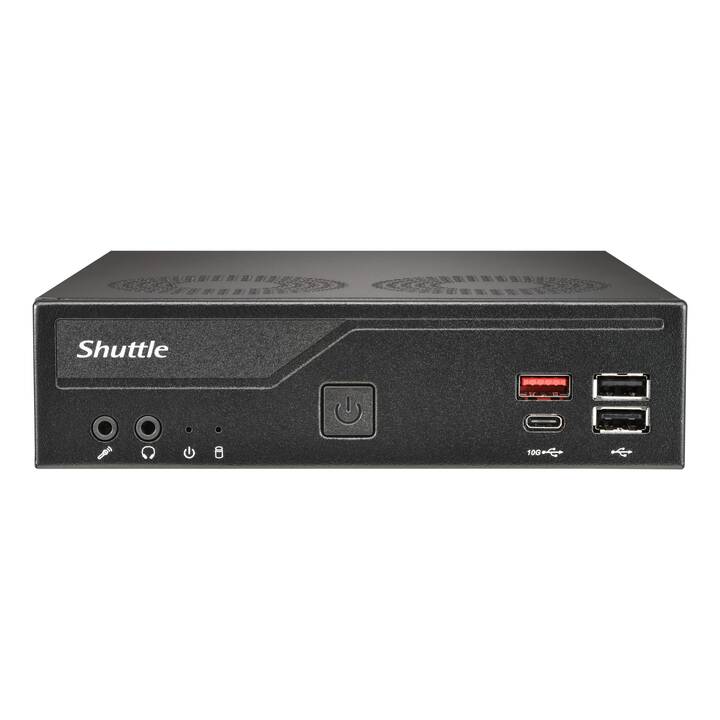 SHUTTLE COMPUTER GROUP DH810 (Pas de CPU, Intel Iris Xe Graphics, Noir ...