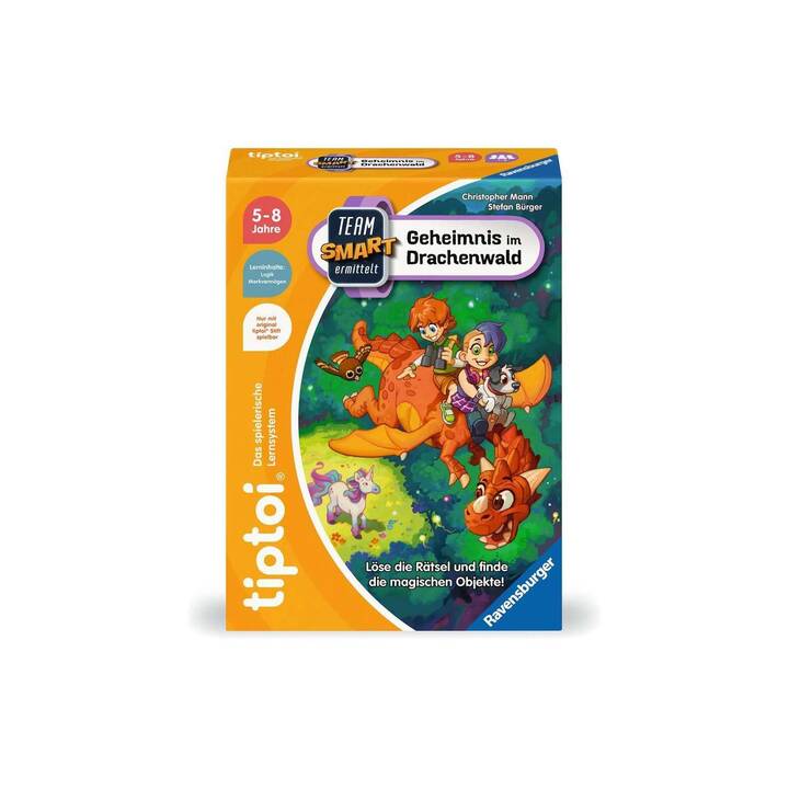 TIPTOI Team SMART – Geheimnis im Drachenwald Lernbuch (DE) - Interdiscount