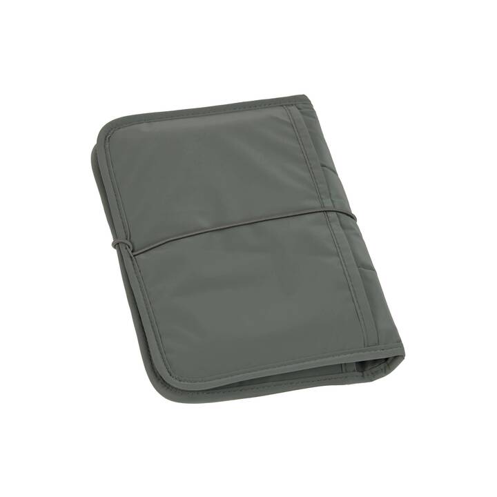 LÄSSIG Wickelunterlage Changing Pouch (Olivgrün, 25.5 cm x 18 cm x 18 ...