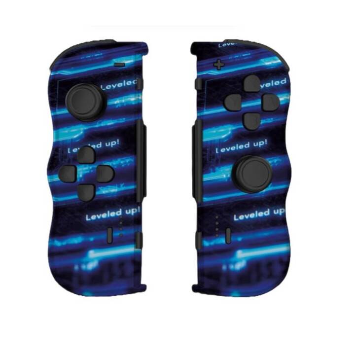 LEXIP Twin Pads Leveled Up Gamepad (Schwarz, Blau) - Interdiscount