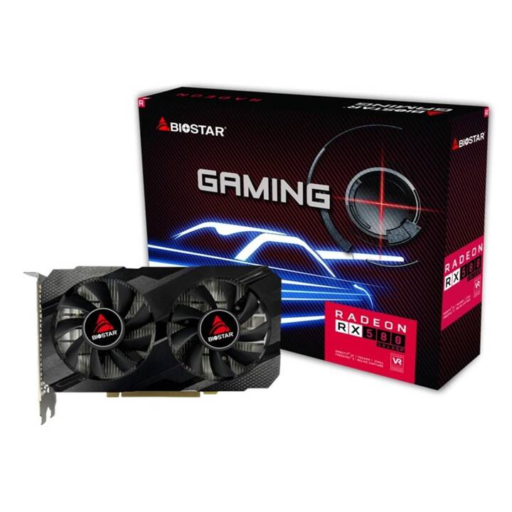 BIOSTAR AMD Radeon RX 580 Dual (8 GB) - Interdiscount