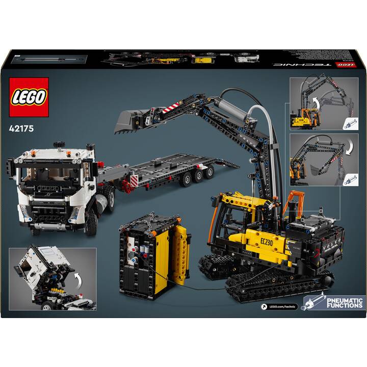 LEGO Technic Volvo FMX LKW mit EC230 Electric Raupenbagger (42175 ...