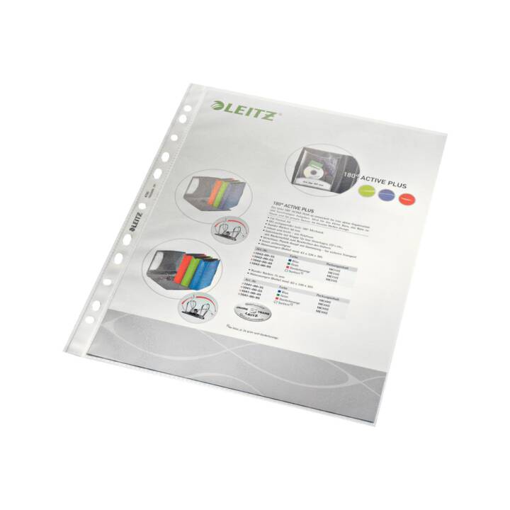 LEITZ Sichtmappe (Transparent, A4, 100 Stück) - Interdiscount