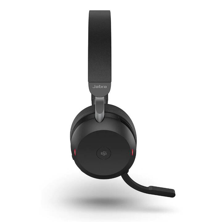 JABRA Office Headset Evolve2 75 (On-Ear, Kabel und Kabellos, Schwarz ...