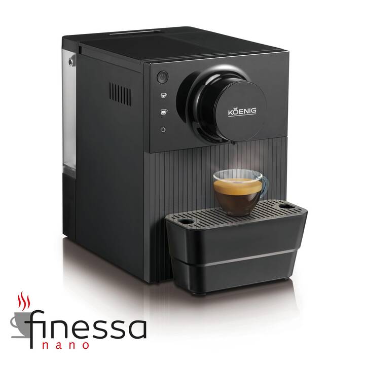 KOENIG Finessa Nano (Gris foncé, 1 l, Machines à café automatique ...
