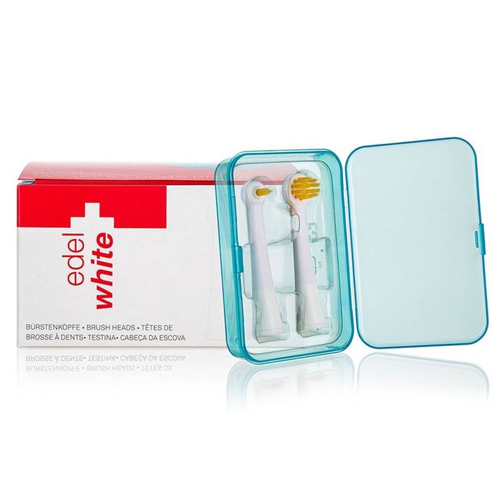 EDEL WHITE Zahnbürstenkopf Target & Focus (2x, Weiss) - Interdiscount