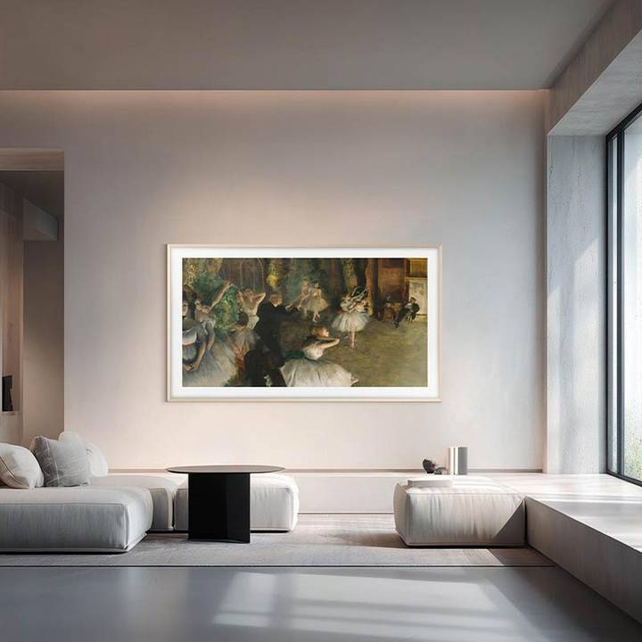 SAMSUNG The Frame Pro QE65LS03HW Smart AI TV (64.22", QLED, Ultra HD 4K ...