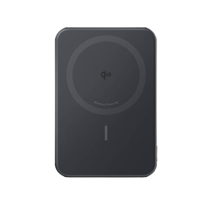 ANKER Powerbank Mag Go Slim (10000 mAh, MagSafe, Quick Charge 2.0, Nero ...