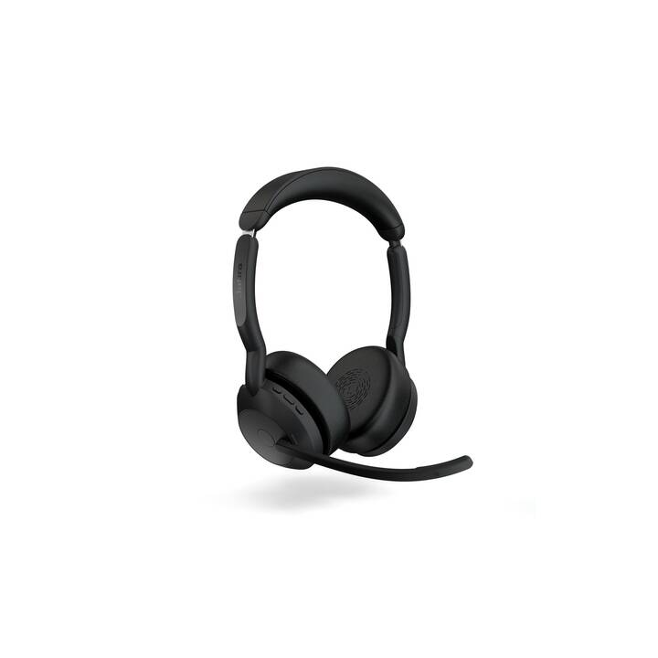 JABRA Office Headset Evolve2 55 (On-Ear, Kabellos, Schwarz) - Interdiscount