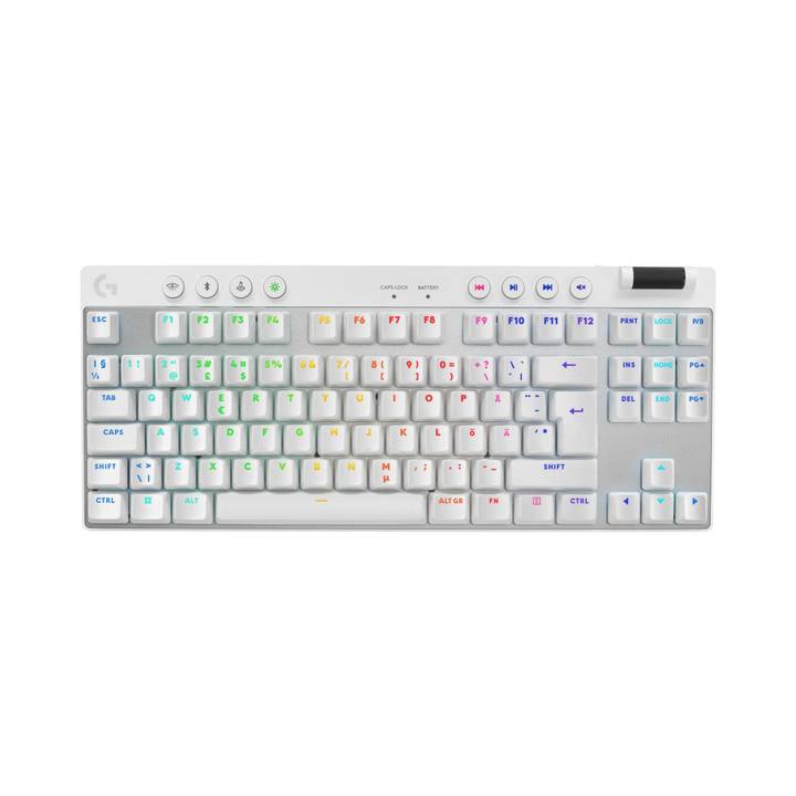 LOGITECH G PRO X TKL LIGHTSPEED (Funk (RF), Bluetooth, USB, Finnland ...