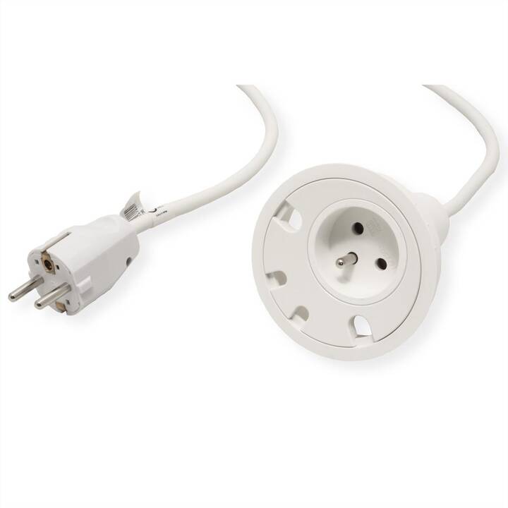 BACHMANN Presa multiple Loop (2 m, Bianco) - Interdiscount