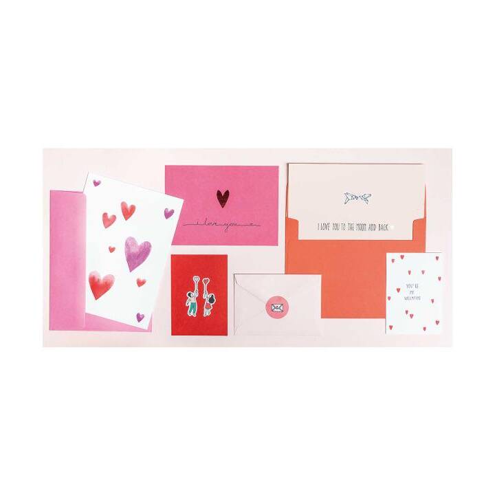 RICO DESIGN Sticker Paper Poetry (Herz, 48 Stück) - Interdiscount