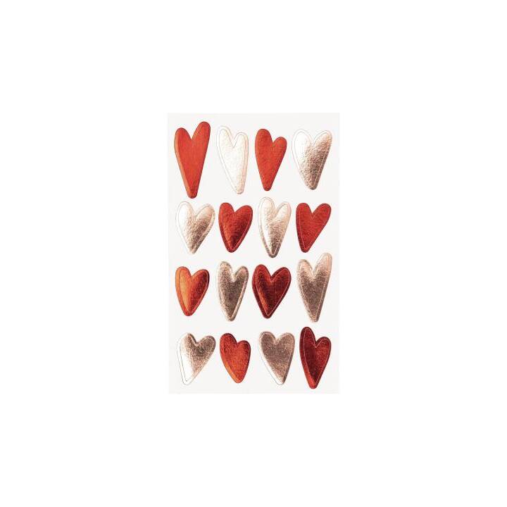 RICO DESIGN Sticker Paper Poetry (Herz, 48 Stück) - Interdiscount