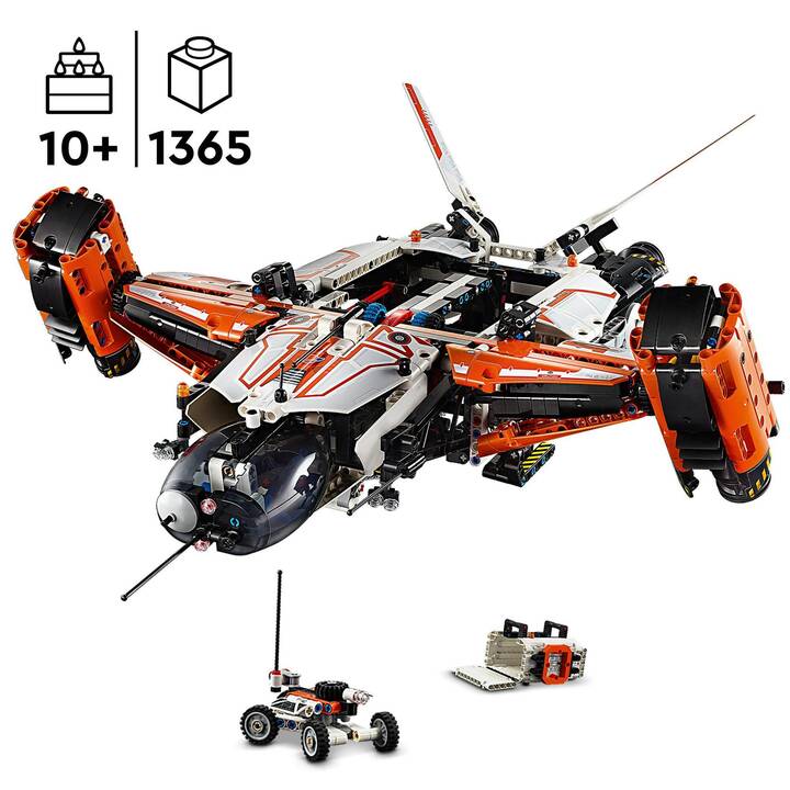 LEGO Technic VTOL Schwerlastraumfrachter LT81 (42181) - Interdiscount
