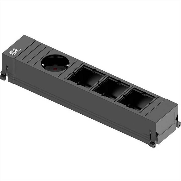 BACHMANN Verlängerungskabel Power Frame (CEE 7/3, Schuko, Typ F / CH ...