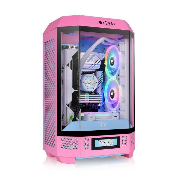 THERMALTAKE The Tower 300 Bubble Pink (Mini ITX, Micro ITX) - Interdiscount